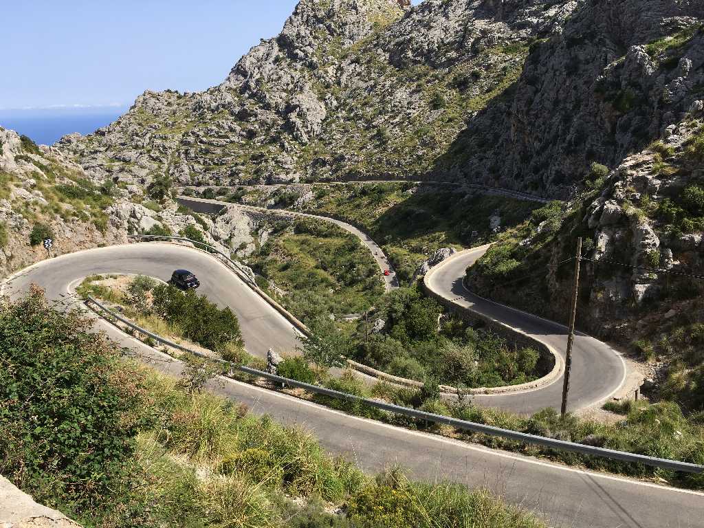 Coll dels Reis (Sa Calobra) per Fahrrad